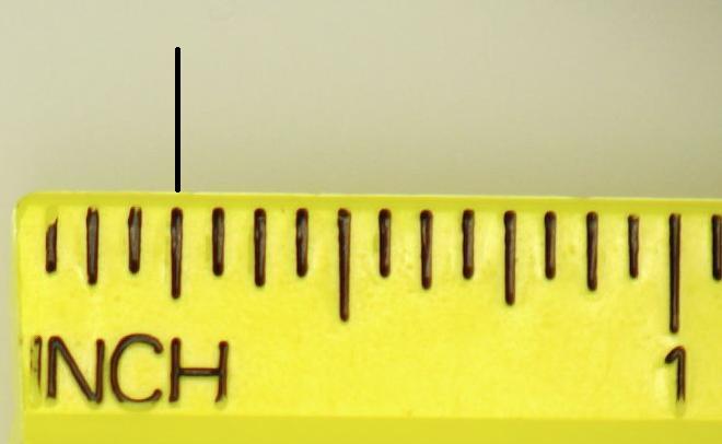 Quia Reading A Ruler To One Sixteenth Of An Inch 