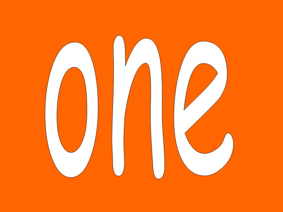 Quia - Orange Rainbow Words for Kindergarten and First Grade
