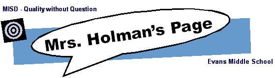 Mrs. Holman's Page