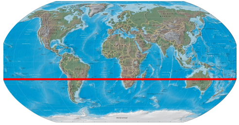 Quia - MS: Special Lines of Latitude and Longitude - Flashcards Set 1