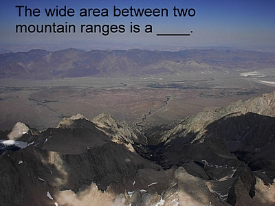 Quia - Landform definitions