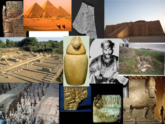 Ancient World History Collage