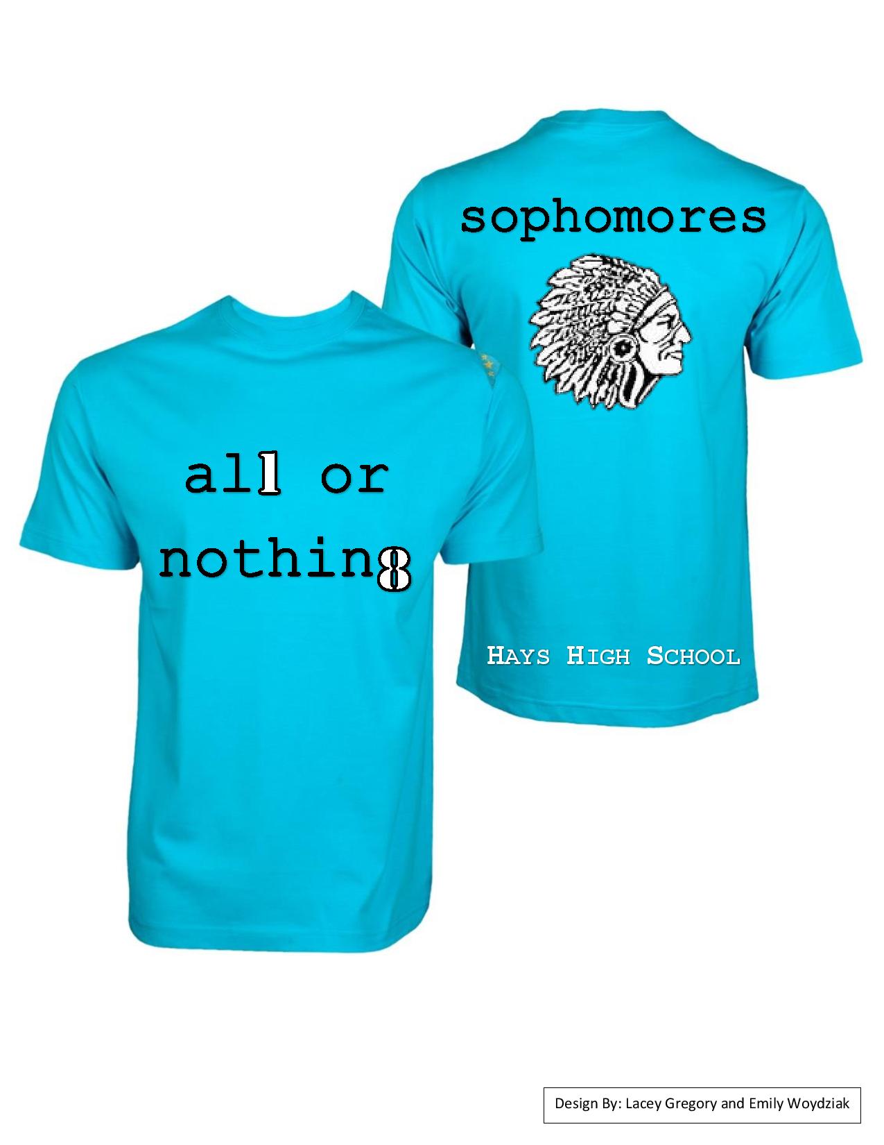 Quia - Sophomore T-Shirt Design Ranking