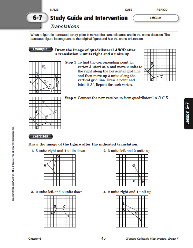 Quia - Class Page - Math Chapter 6