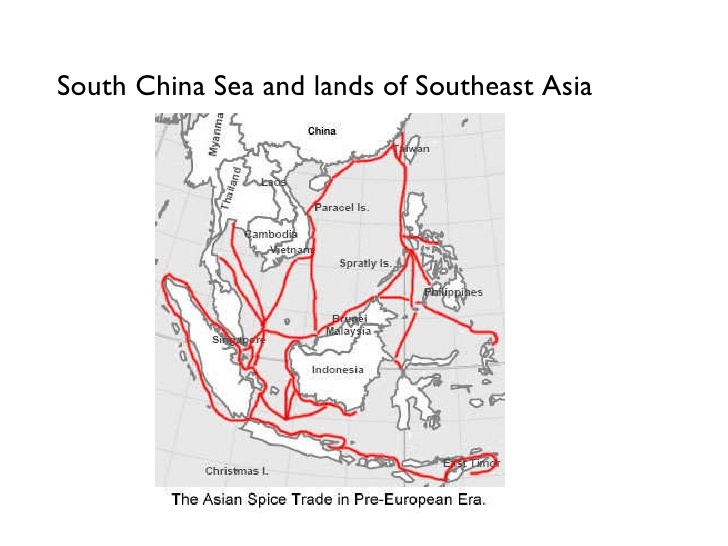 Quia - Trade routes of 1500s