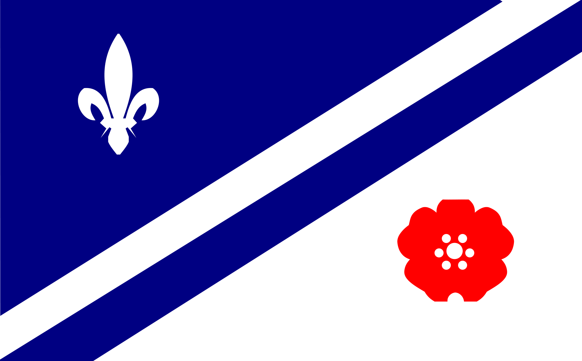 Quia - LES DRAPEAUX DE LA FRANCOPHONIE CANADIENNE