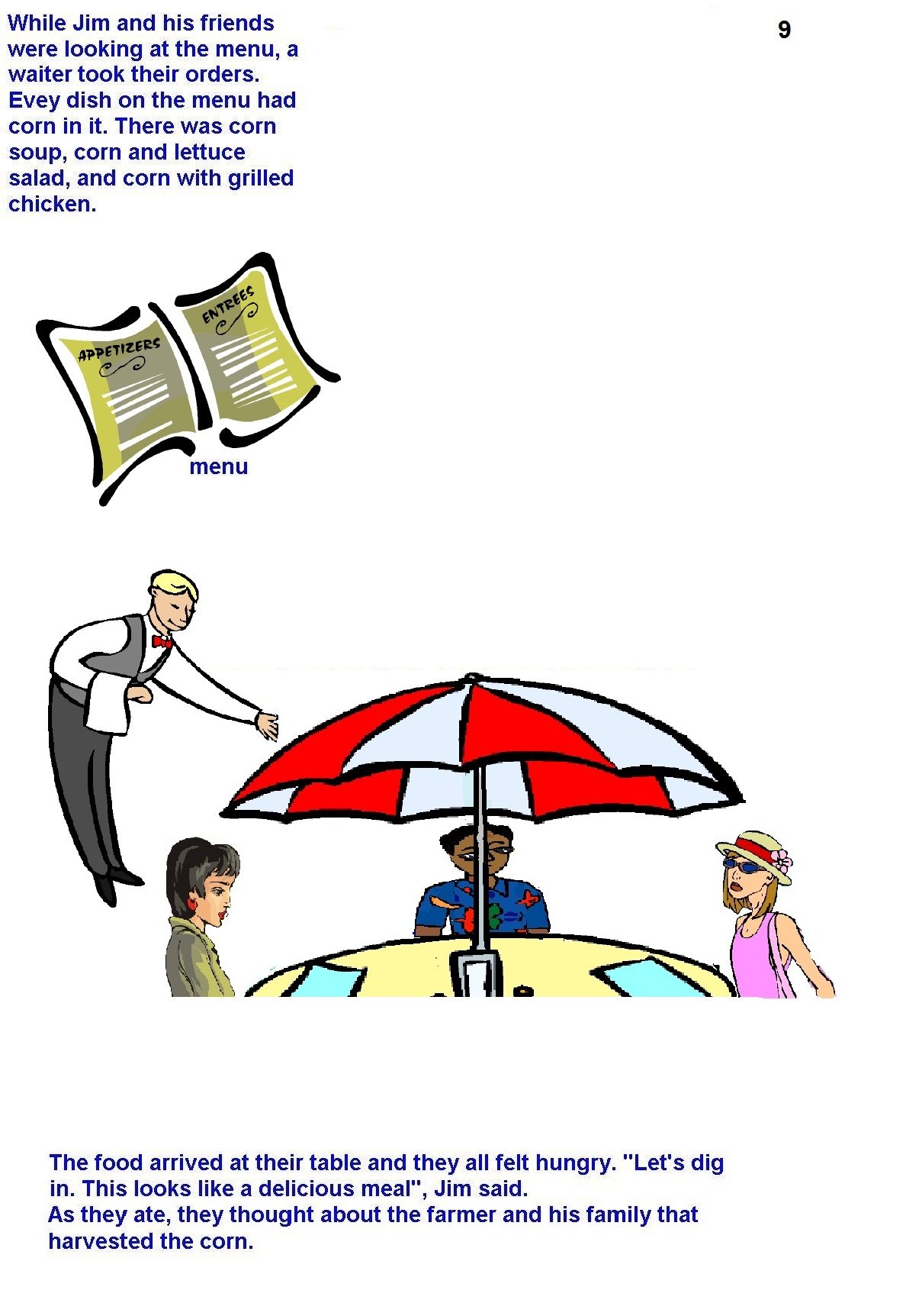 Quia - 4. Story: Listen to the questions for the story and choose the ...