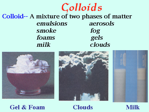 Colloid Examples Food