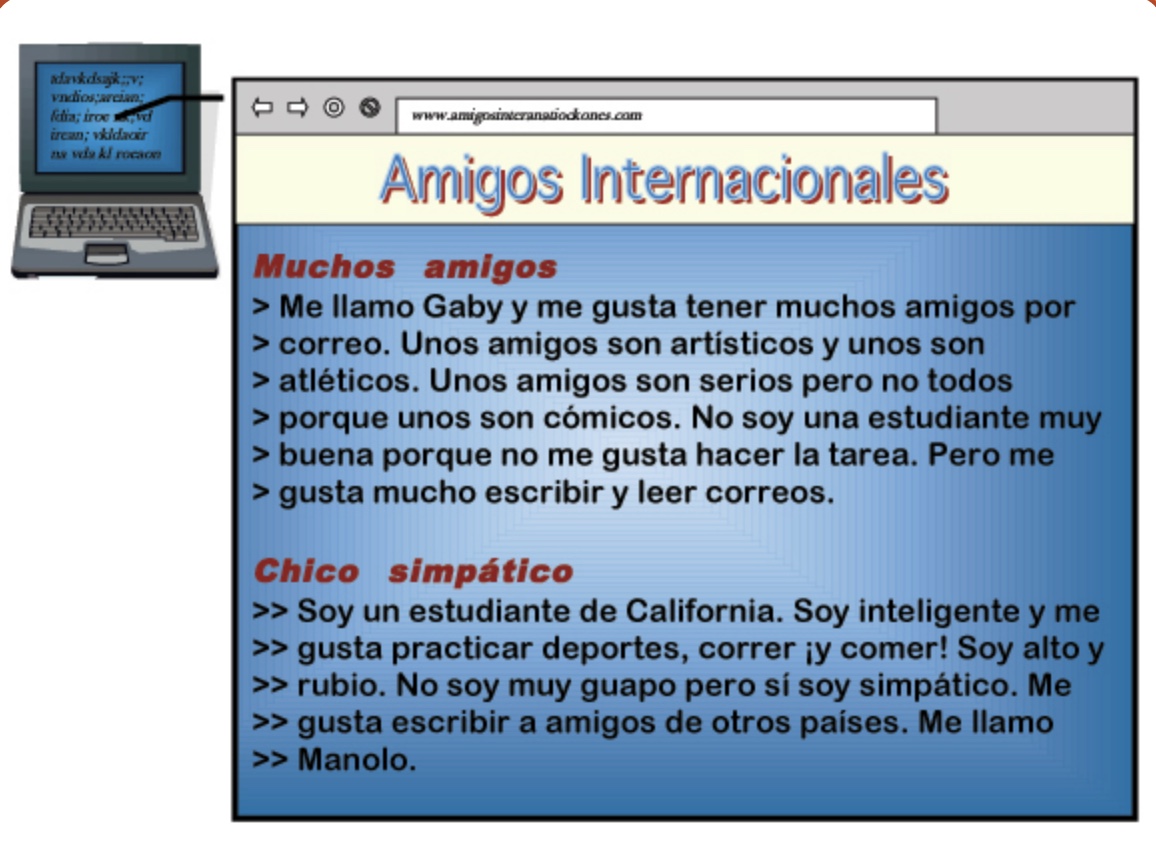 Quia - 107 Reading - Gustar + adjectives